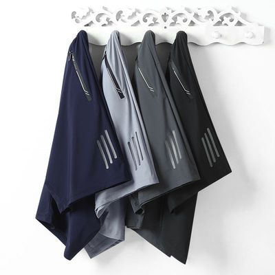 韩式短裤男外穿夏季休闲运动五分裤速干裤夏季男大码加肥加大宽松