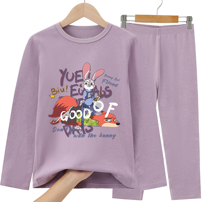 疯狂动物城2服装  zootopia家居服保暖衣服 疯狂动物城儿童睡衣