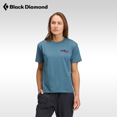 BlackDiamond黑钻休闲短袖T恤女