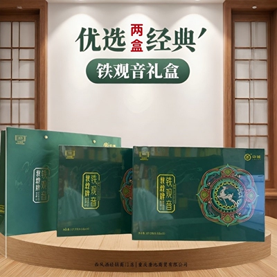 【浓情岁礼】中茶铁观音敦煌飞天品味丝路茶香国风茶礼127.5g*2盒