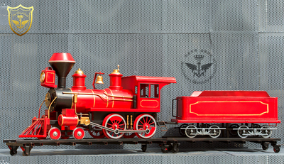 红色蒸汽酒吧主题餐厅软装饰模型