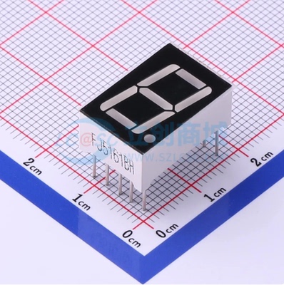 原厂原装 FJ5161BH 封装 插件 LED数码管 19mmx12.6mmx8mm