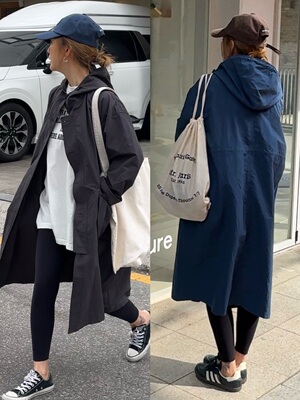 iamstudio 简约大气款户外轻盈长风衣 两色不挑人 返场