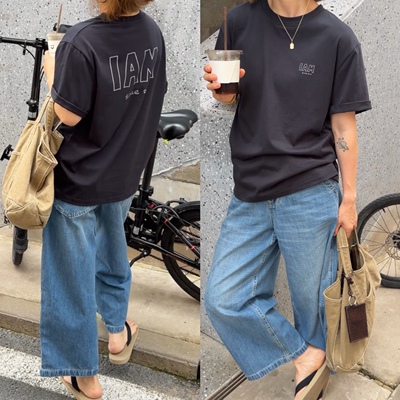 iamstudio Exclusive限定 1018手绘iam字母周年纪念T恤