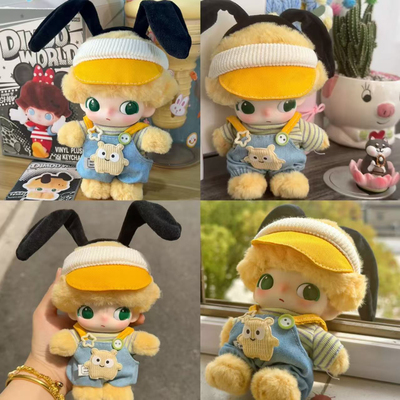 DIMOO娃衣泡泡玛特DimooWorld迪士尼搪胶毛绒挂件衣服现货包邮