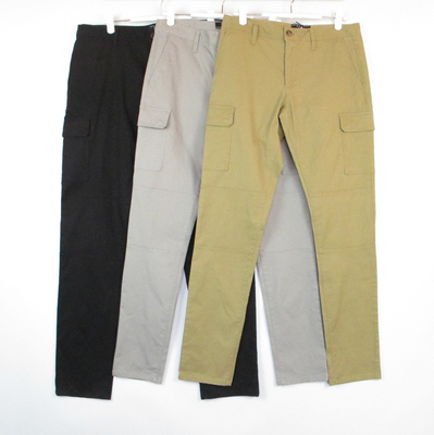 正品纯色棉质工装裤12