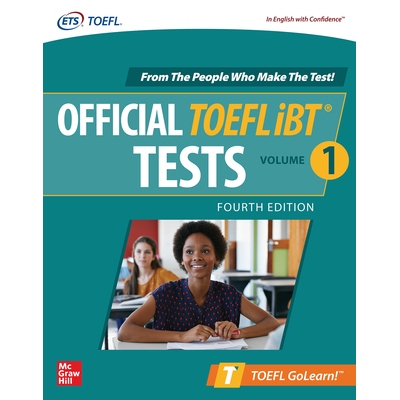 预订 Official TOEFL IBT Tests Volume 1, Fourth Edition 官方托福网考第1卷第4版 9781260473353