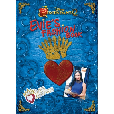 预订 后裔 2 艾维的时尚书 同名影视 IP改编  英文 Descendants 2 Evie's Fashion Book