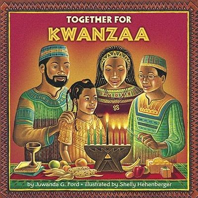 预订 一起为宽扎节 节日主题 宽扎节 英文 Together for Kwanzaa