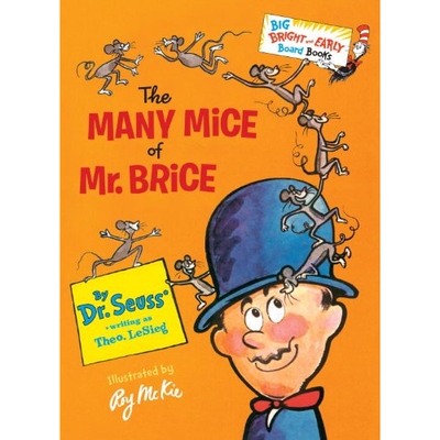 预订 布莱斯先生的许多老鼠 英文 动物故事 大开本Bright & Early纸板书 The Many Mice of Mr. Brice