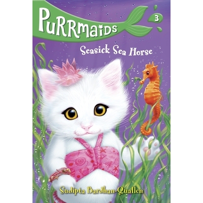 预订 猫咪美人鱼 Purrmaids #3：晕船海马 奇幻故事 英文 Purrmaids #3: Seasick Sea Horse
