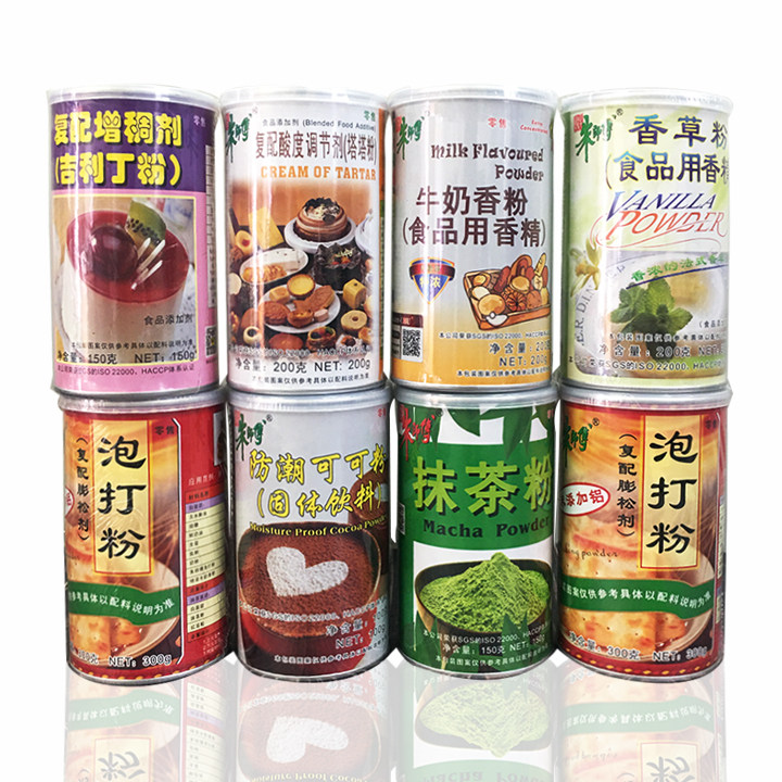 朱师傅牛奶香粉香草粉果冻粉泡打粉吉利丁粉塔塔粉抹茶粉家庭装