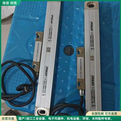可维修PREME光栅尺，MSA1/100，成色如图，拆机，线只有6