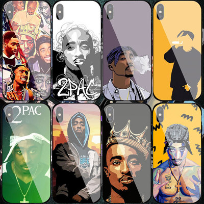 图派克2Pac嘻哈说唱Tupac手机壳适用于iphone16PRO苹果123456安卓