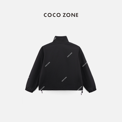 COCOZONE刘一一松紧抽绳上衣