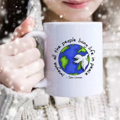 约翰列侬水杯马克杯粉丝礼物