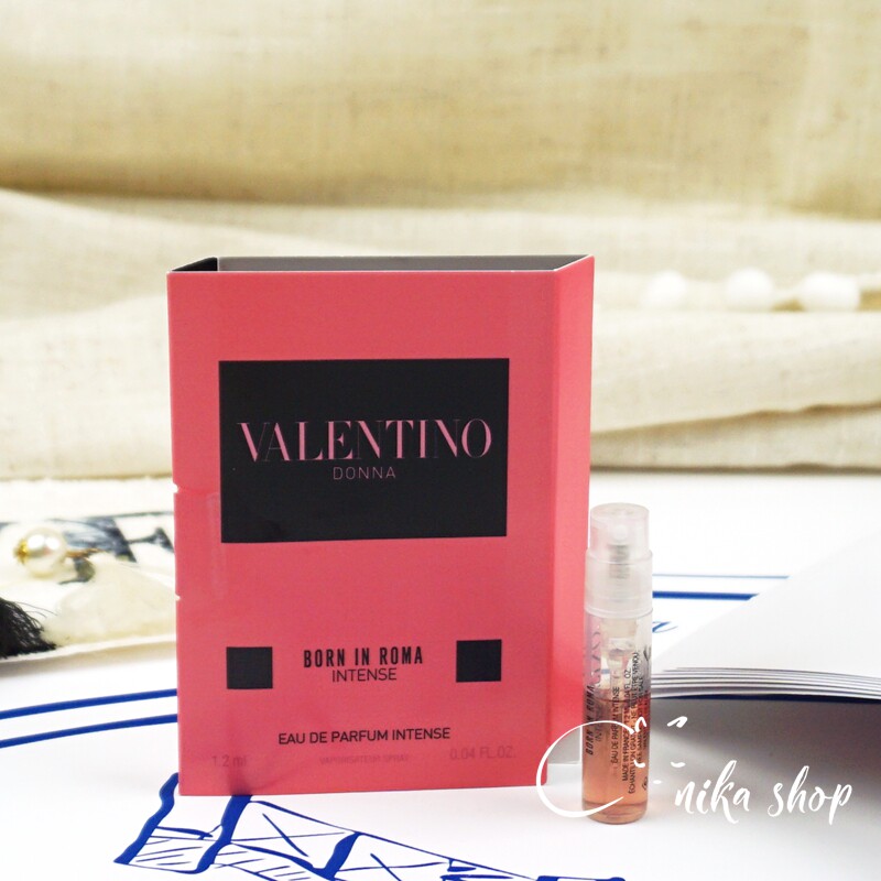 Valentino华伦天奴Intense冒险小姐女士香水小样试管1.2ml持久