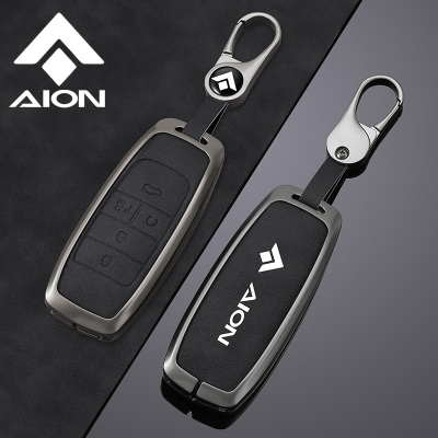适用于传祺埃安S钥匙套Aion S/Y/MAX广汽埃安v包壳高级真皮装配件