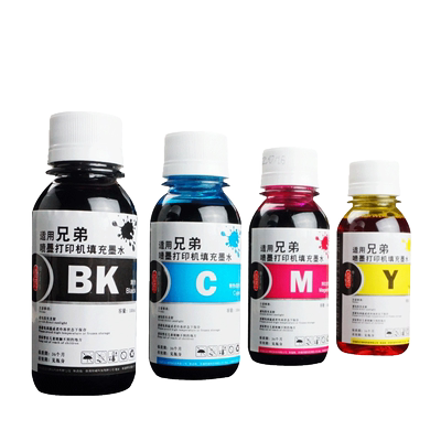 壹诺适用兄弟J100墨水mfcJ200墨水dcpJ105墨水 兄弟J2510打印机墨水 兄弟mfcJ200墨盒连供墨水 兄弟彩色墨水