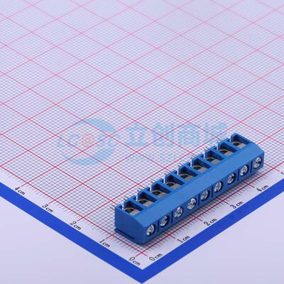 螺钉式接线端子 JL301-50009U02 插件,P=5mm 1x9P 电子元器件配单