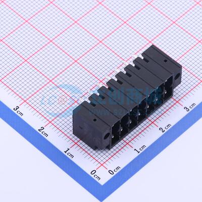 插拔式接线端子 KF2EDGSVMG-3.5-2*7P 插件,P=3.5mm 板端/插座-闭