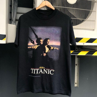 泰坦尼克号t恤oversizevintage潮