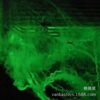 Halloween Decoration Site Layout Nightlight Spider Web Spid