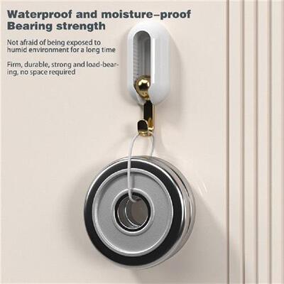 60&deg Rotatable Universal Hanging Hooker HoleFree Seaml