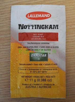 诺丁汉Nottingham啤酒酵母 精酿自酿啤酒原料 蜂蜜啤酒原料