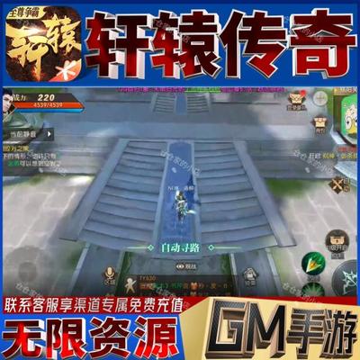 轩辕传奇gm后台无限科技