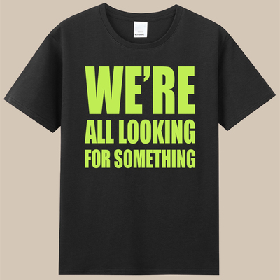 all looking for something寻宝侦探Tracker美剧纯棉衣服短袖t恤