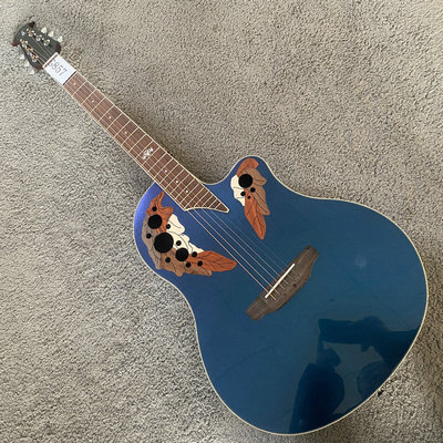 ovation胶背吉他变色龙24品新品