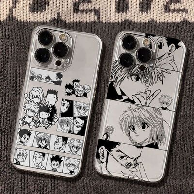 小米17动漫iPhone13苹果12创意红米NOTE15透明14ProMax软OPPOA6SPRO适用16PLUS手机壳简笔全职猎人华为PURA90