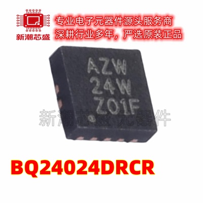 BQ24024DRCR 电池管理 电源IC芯片 封装WSON-10 原厂正品TI