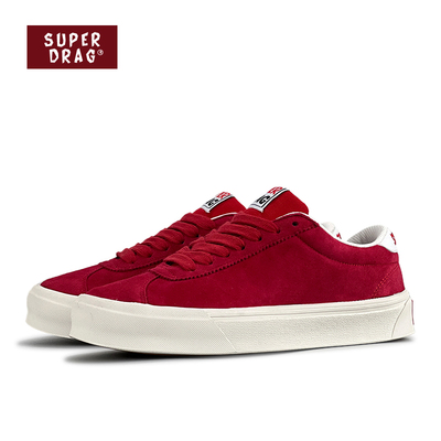 超拽SUPER DRAG小众设计学院风百搭滑板鞋国潮复古休闲男女帆布鞋