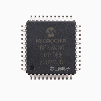 贴片 PIC18F46K80-I/PT 单片机芯片 微控制器 QFP-44集成电路ic
