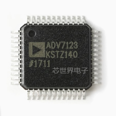 集成电路 ADV7123KSTZ140-RL LQFP-48 10位高速视频DAC芯片