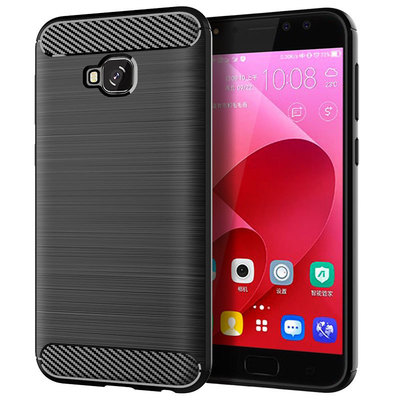 适用华硕ZenFone4Selfie Pro手机壳ZD552KL保护套拉丝纹防摔软壳