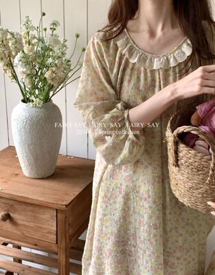 FAIRYSAY全棉油画感睡衣家居服