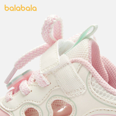 【balaOne】巴拉巴拉童鞋儿童运动鞋女童2026夏新慢跑鞋萌趣可爱