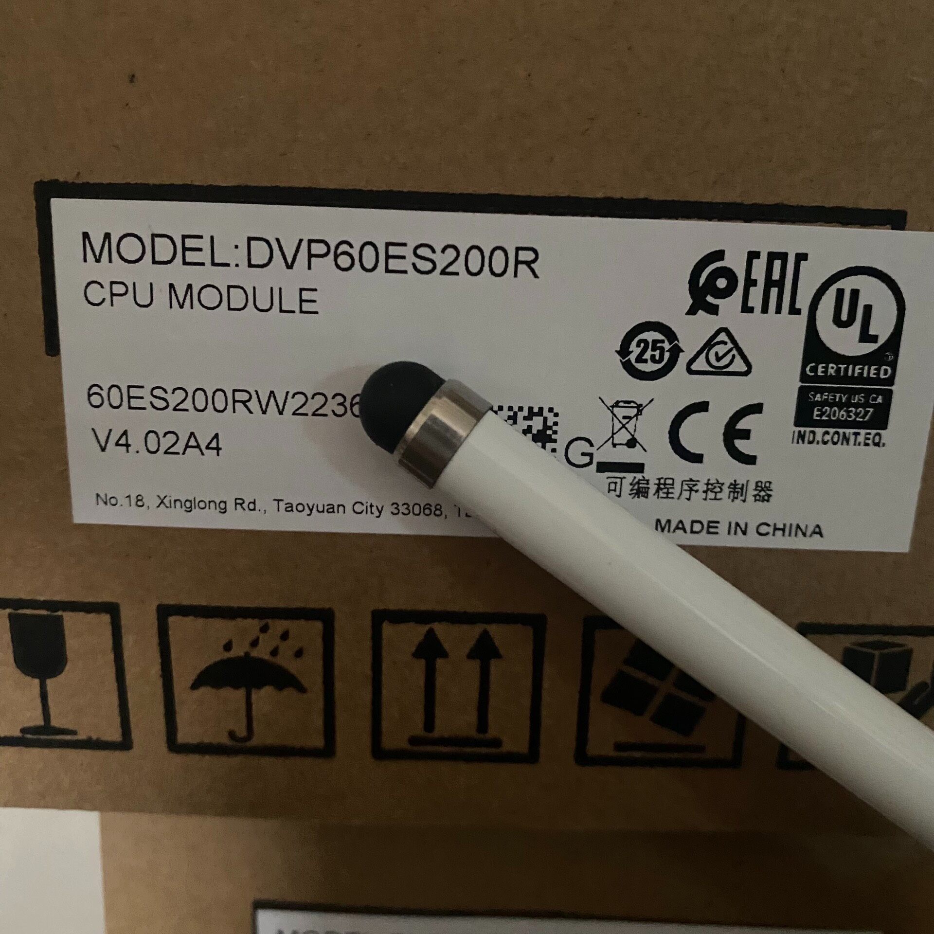 议价DVP60ES200R 可编程序控制器 CPU模块 工控自动化配件维修