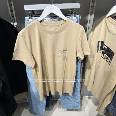 Lee青春流行男士短袖棉