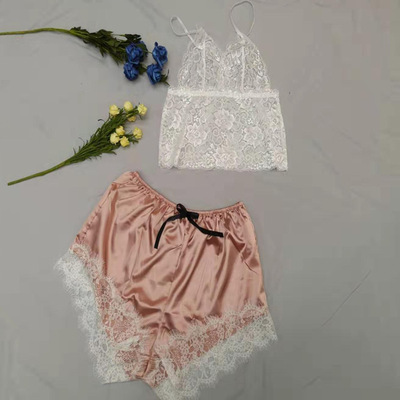 withsuspen性感吊带超薄睡衣