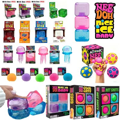 Needoh Nice Cube Sensory Nice-Sicle Stress Relief Squishy Cu