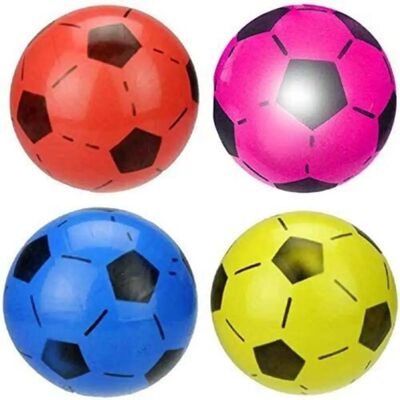 Sports Beach Ball Elastic Rubber Ball Inflatable Football Ki