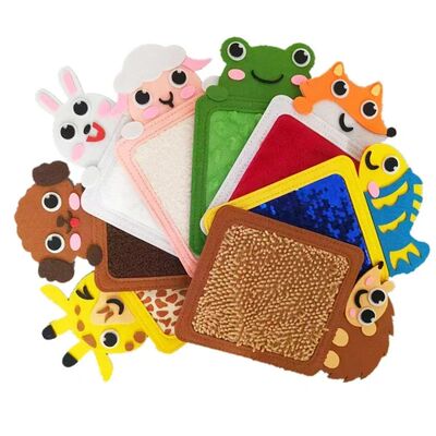 Felt Sensory Mats for Autistic Children Cartoon Animal Cogni
