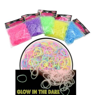 NEW 600pcs Fluorescence Glow Bracelets Making Supplies DIY R