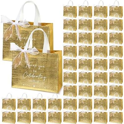 100 Pcs Thank You for Celebrating with Us Wedding Gift Bags