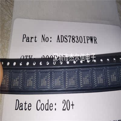 ADS7830IPWR ADS7830I 丝印7830I TI TSSOP-16 全新进口原装 直拍