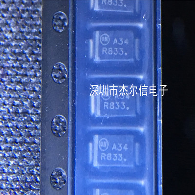 NRVBA340T3G NRVBA340 丝印A34 ON SMA 全新进口原装 可直拍 出样